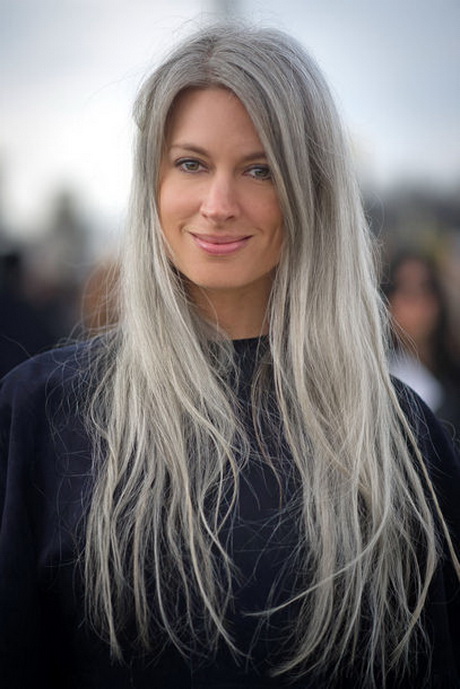 Wunderbar Graue Blond Haare Bild